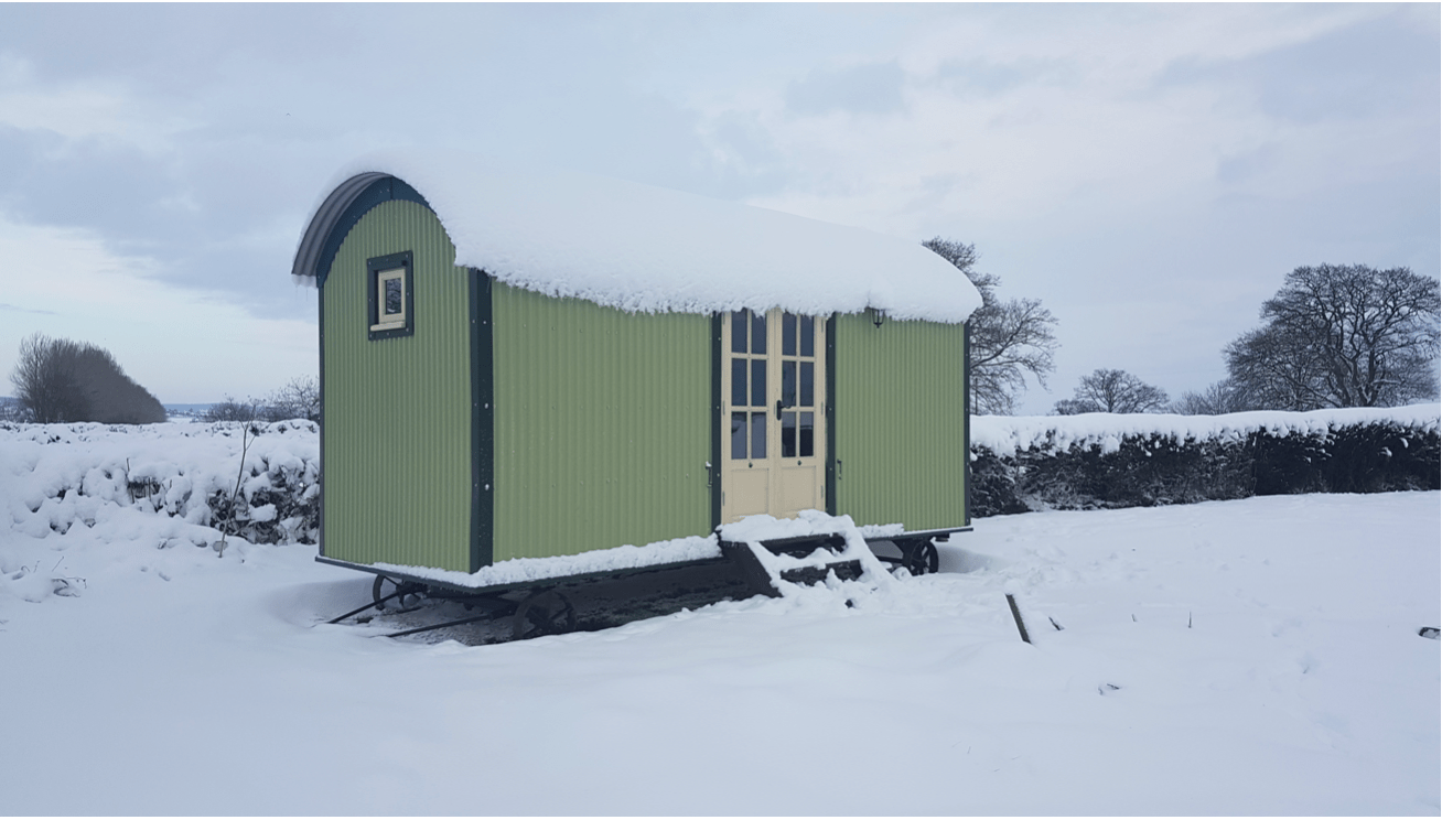 Aconbury Shepherd Huts | Glamping, Garden Office, Airbnb | Bespoke ...